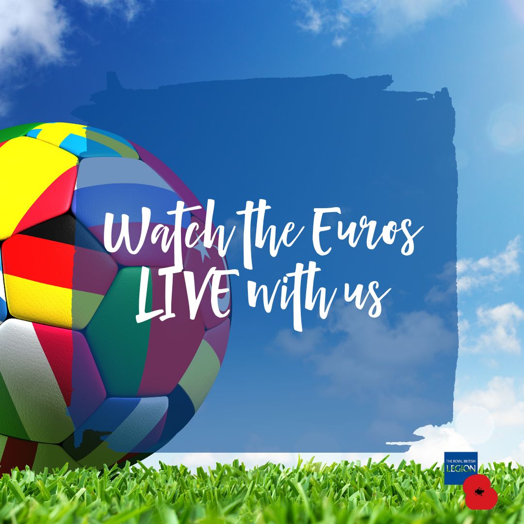 Watch the Euros LIVE at the Legion from June 14th 2024 – Limpsfield ...